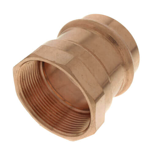 50322 JW 50322 2 1 2 Press X Female Copper Adapter 50322 JW 50322 2 1 2 Press X Female Copper Adapter