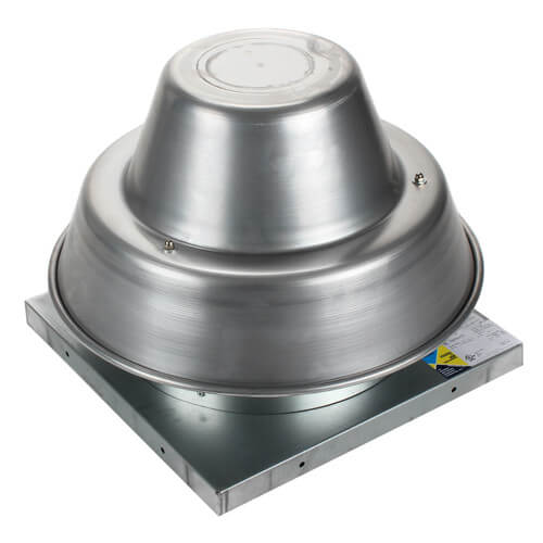 5DDD10AA - Fantech 5DDD10AA - 5DDD Series 10" Roof Mount Direct Drive ...