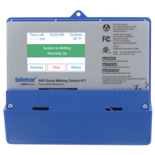 665 - Tekmar 665 - Snow Detector & Melting Control - Pulse with Modulation