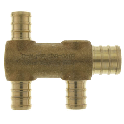672XGT0390 - Sioux Chief 672XGT0390 - PEX Crimp Multiport Tee (3) 1/2 ...