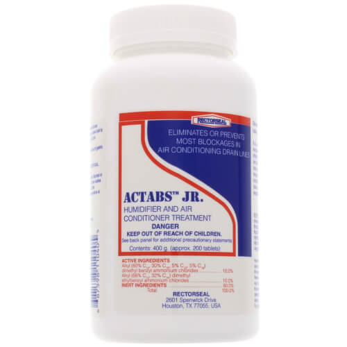 68104 - Rectorseal 68104 - Actabs Jr. A/C Treatment Tablets (200 Tablet ...