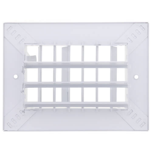 75000 - Hart & Cooley 75000 - 6" x 4" (Wall Opening Size) White ...