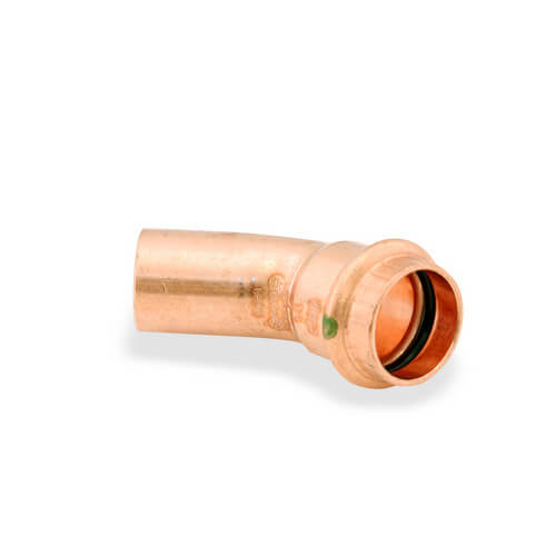77642 - Viega 77642 - 3/4" ProPress x FTG Copper 45° Street Elbow