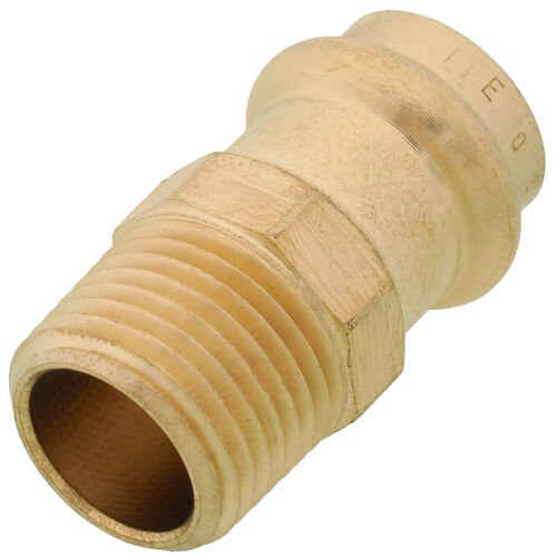 79215 - Viega 79215 - 1/2" ProPress x Male Bronze Adapter (Lead Free)