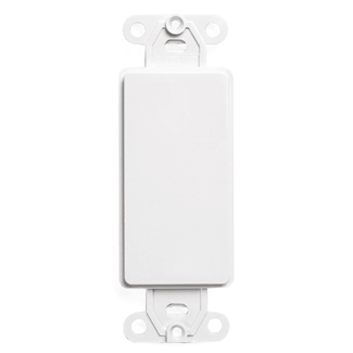 80414-W - Leviton 80414-W - Electrical Wall Plate, Decora Blank Insert ...