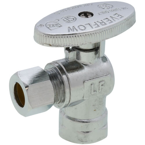 81138PR-NL - Everflow 81138PR-NL - 3/8" FIP x 3/8" OD Compression Angle ...