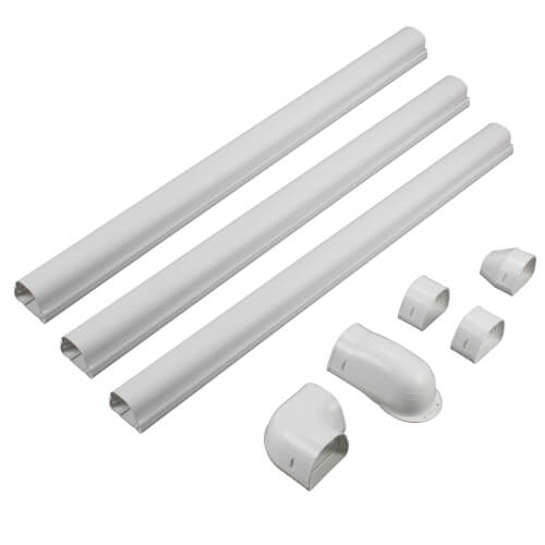 84005 - Fortress 84005 - 3.5" White Wall Duct Kit - LDK92W (12 Ft Kit)