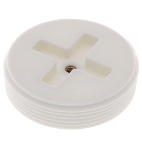 878-30 - Sioux Chief 878-30 - 3" Slotted Polypro Flush Plug w/ Threaded ...