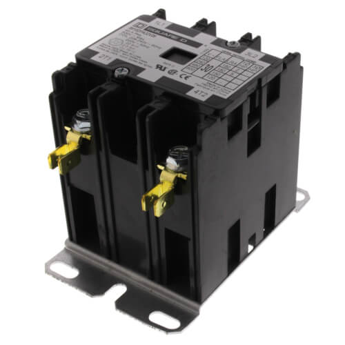 8910DPA32V09 - Square D 8910DPA32V09 - Definite Purpose Contactor, 2P, 30A (208/240V)