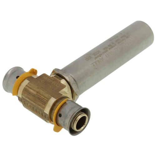 97114 - Viega 97114 - 1/2" PEX Press Water Hammer Tee Arrestor (Lead Free)