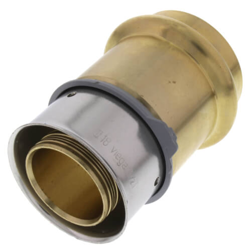 99680 - Viega 99680 - 1-1/2" PEX Press x 1-1/2" ProPress Adapter w ...