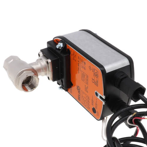 B221-LF24-SR-S - Belimo B221-LF24-SR-S - 3/4" B2 Series, 2-Way Characterized Control Valve ...