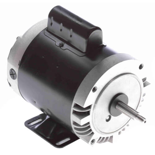 B472 - Century B472 - Capacitor Start NEMA "C" Face Rigid Base Motor, 1 ...