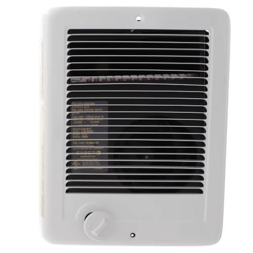 CSC151TW - Cadet CSC151TW - Com-Pak Plus White Wall Fan Heater, 1500 ...
