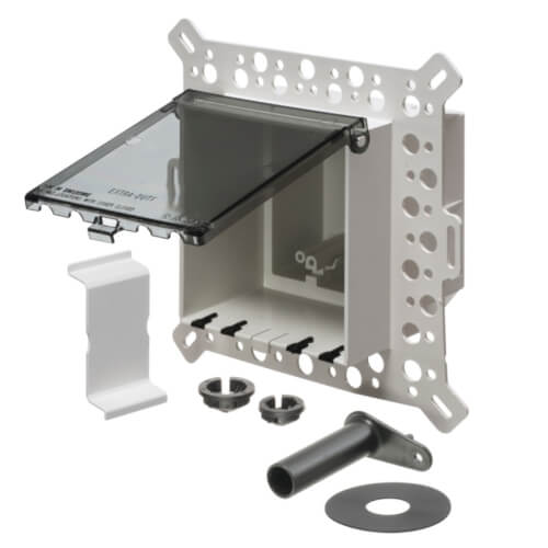 DBVM2C - Arlington DBVM2C - Clear InBox 2-Gang Recessed Electrical Box ...