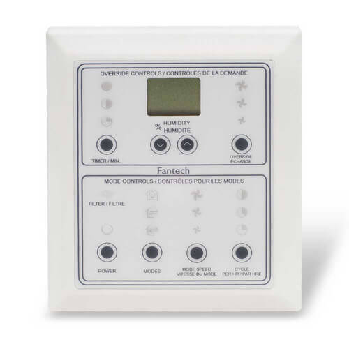 EDF5 - Fantech EDF5 - EDF5 Intellitek 5M Five-Function Wall Control