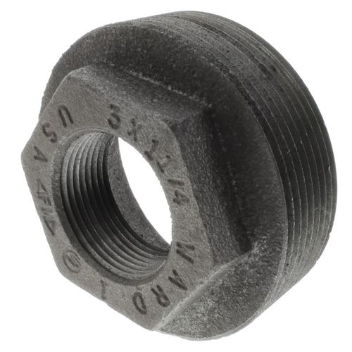FBHE3X1-1/4 - Ward FBHE3X1-1/4 - 3" x 1-1/4" Black Hexagon Bushing