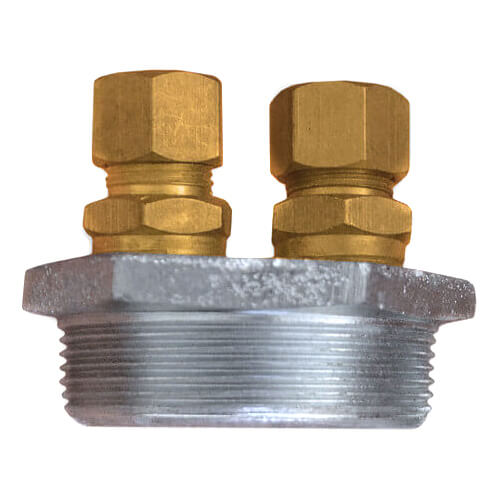 GBCF0375 - OMI GBCF0375 - 3/8" Galvanized Bushing w/ Compression Fittings