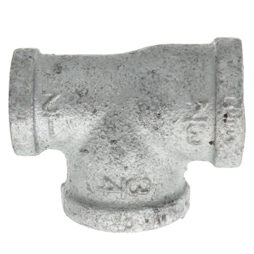 GMRT0345 - Everflow GMRT0345 - 3/4" x 1/2" x 3/4" Galvanized Reducing Tee