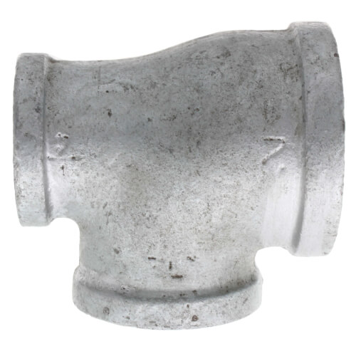 GMRT2014 - Everflow GMRT2014 - 2" x 1-1/4" x 1-1/2" Galvanized Reducing Tee