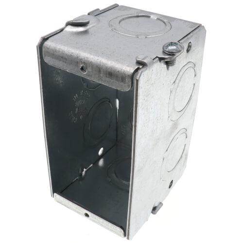 GW-125-G - Steel City GW-125-G - 2-1/2" Deep Gangable Masonry Box w/ 1/ ...