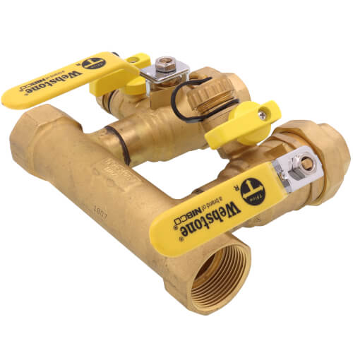 H-48354-43 - Webstone H-48354-43 - 1-1/4" FIP x 1" Hydro-Core Double ...