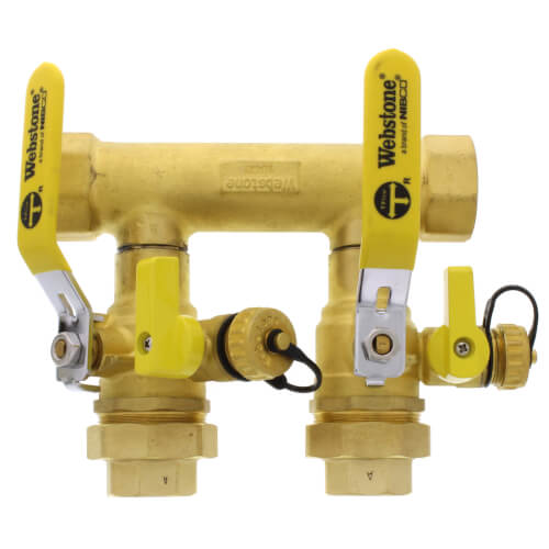 H-48354-44 - Webstone H-48354-44 - 1-1/4" FIP x 1" Hydro-Core Double ...