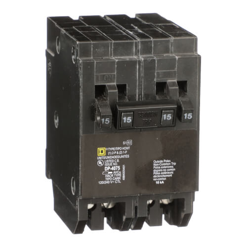 HOMT1515220 - Square D HOMT1515220 - Homeline Single/2 Pole Miniature ...