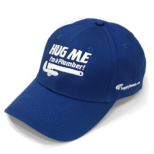 HUG-CAP-BLUE - SupplyHouse Promo HUG-CAP-BLUE - Hug a Plumber Hat