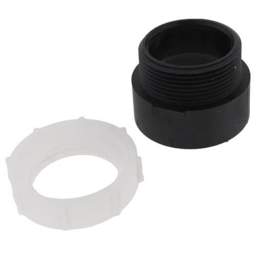 I018080 - Nibco I018080 - 1-1/2" Hub x Slip Joint ABS DWV Trap Adapter ...