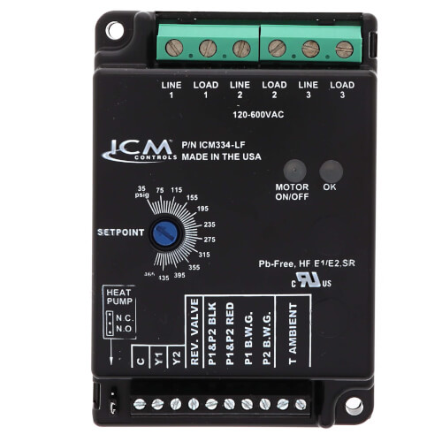ICM334 - ICM Controls ICM334 - ICM334 Low Ambient 3-Phase Head Pressure Control