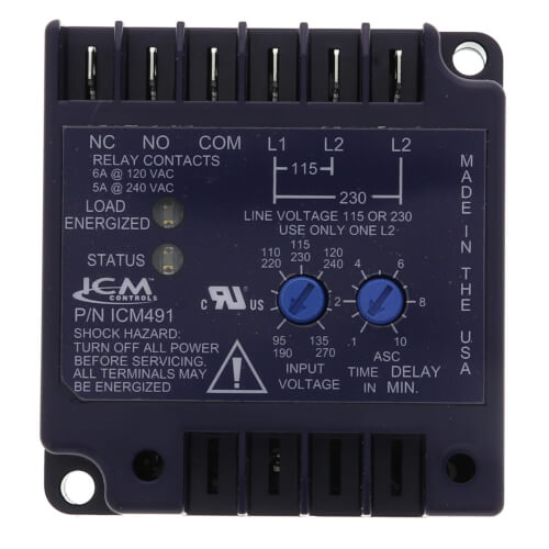 ICM491C-LF - ICM Controls ICM491C-LF - ICM491 Single Phase Motor ...