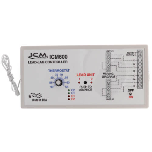 ICM600 - ICM Controls ICM600 - ICM600 Lead Lag Control (18-30 VAC)