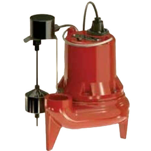 LE51AV - Liberty Pumps LE51AV - 1/2 HP Automatic Submersible Sewage ...