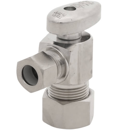 LF4410500 - Uponor (Wirsbo) LF4410500 - 1/2" PEX Compression Angle Stop ...