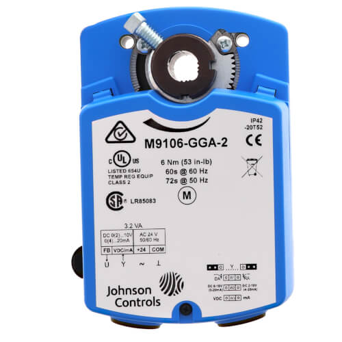 M9108-GGA-2 - Johnson Controls M9108-GGA-2 - 24 VAC Proportional Non ...