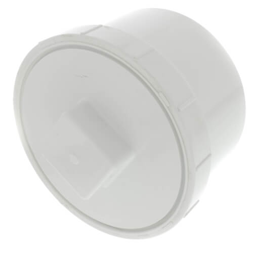 P105X-060 - Spears P105X-060 - 6" PVC DWV Fitting Cleanout Adapter w/ Plug
