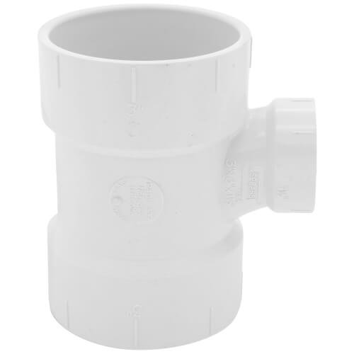 P401-337 - Spears P401-337 - 3" x 3" x 1-1/2" PVC DWV Sanitary Tee
