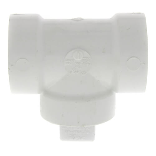 P444X-015 - Spears P444X-015 - 1-1/2" PVC DWV Cleanout Tee w/ Standard Plug