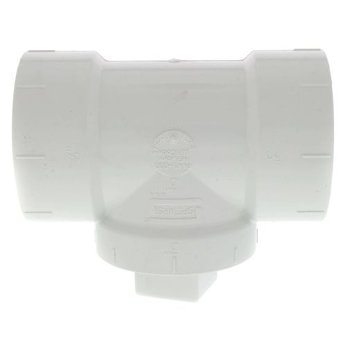 755010 - IPEX 755010 - 3" PVC DWV Cleanout Tee w/ Standard Plug