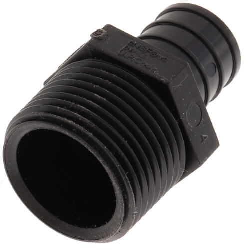 PXLM075 - Bluefin PXLM075 - 3/4" Poly PEX Crimp x 3/4" NPT Male Adapter
