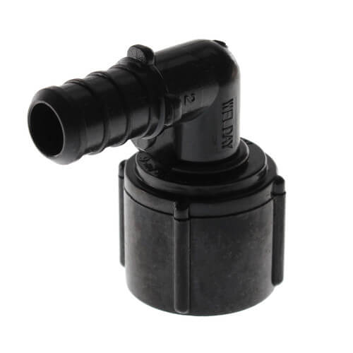 PXLSVE050 - Bluefin PXLSVE050 - 1/2" Poly PEX Crimp x 1/2" FPT Swivel Elbow