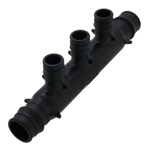 Q2237557 - Uponor (Wirsbo) Q2237557 - EP Flow-Through Multi-Port Tee, 3 ...