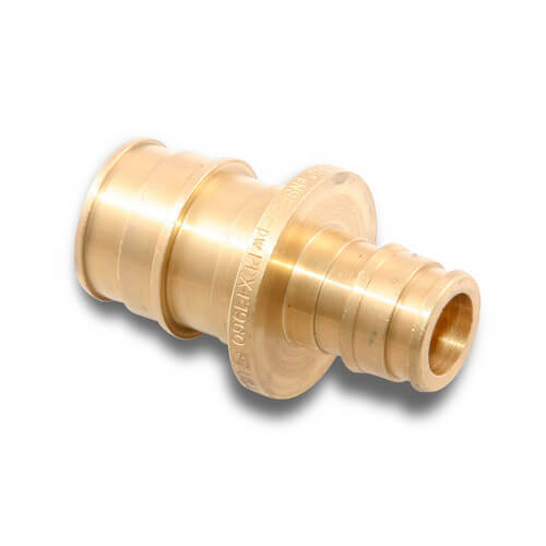 Q4545075 - Uponor (Wirsbo) Q4545075 - ProPEX Brass Coupling, 1/2" PEX x ...
