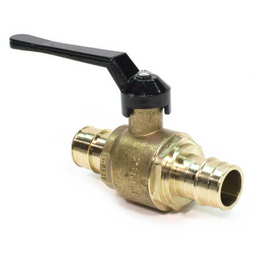 Q4813838 - Uponor (Wirsbo) Q4813838 - 3/8" ProPEX x 3/8" ProPEX Ball Valve