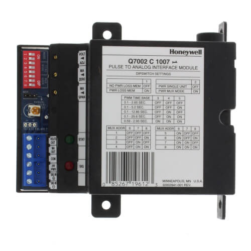 Q7002C1007 - Honeywell Q7002C1007 - Q7002 Interface Modules for pulse ...