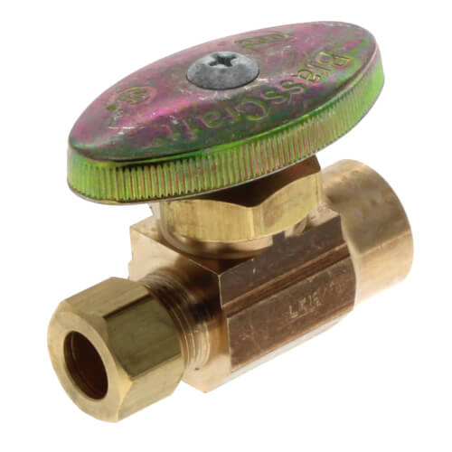 R14-R - Brasscraft R14-R - 1/2" Nom. Sweat x 3/8" O.D. Compr. Straight ...