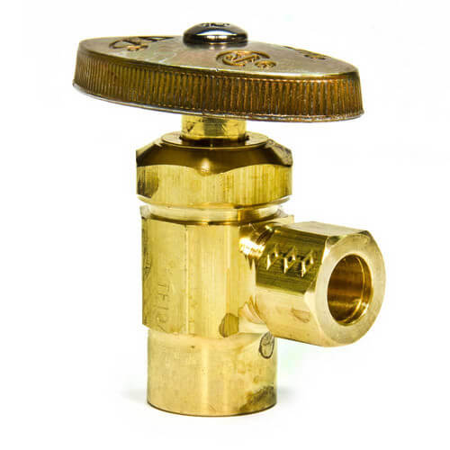 R19-R - Brasscraft R19-R - 1/2" Nom. Sweat x 3/8" O.D. Compr. Angle ...