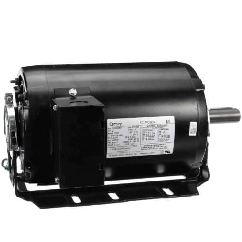 RB3204AV1 - Century RB3204AV1 - 3-Phase OPD Resilient Base Motor w ...
