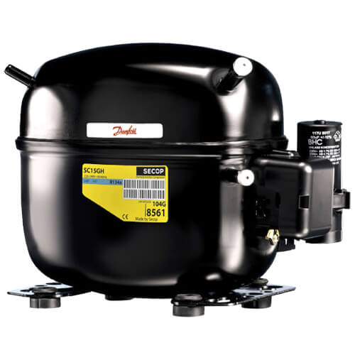 SC15CLX.2-1 - Secop SC15CLX.2-1 - 3000 BTU Reciprocating Compressor 3/4 ...